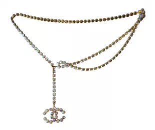 Chanel - Aurora Stone Chain Belt