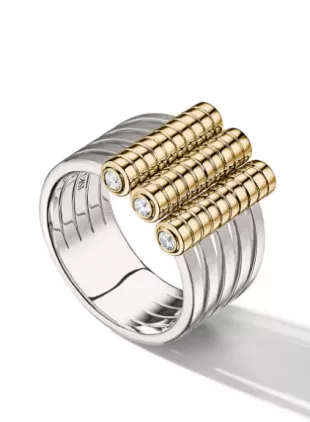 cast - The Stacked Circuit Ring