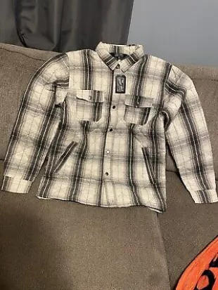 Benny Gold - Flannel plaid shirt