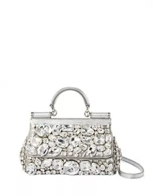 Dolce & Gabbana - Micro Sicily Embellished Bag