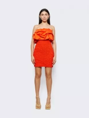 Mara Hoffman - Popcorn Kenza Dress Poppy Red