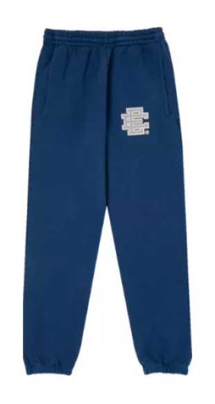 Eric Emanuel - Navy Opal Blue & Grey EE Sweatpants