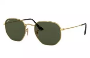 Ray-Ban - Sunglasses Unisex Hexagonal Flat Lenses