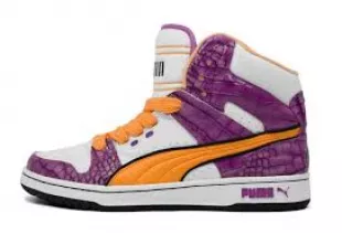 Puma - Puma Unlimited Hi sneakers US W 7.5 white purple orange | eBay