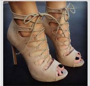 Haute qualité rose en cuir suédé Peep Toe lacets cheville bottes talon ...