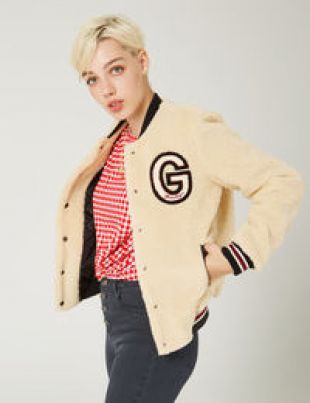 Jennyfer - Teddy molleton beige femme