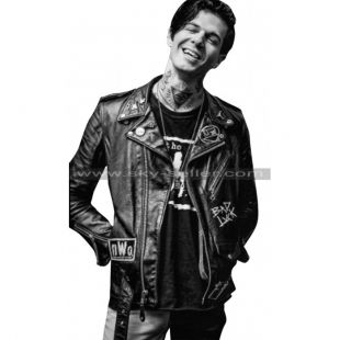 Sky Seller - The Neighborhood Jesse Rutherford Bad Luck Black Jacket