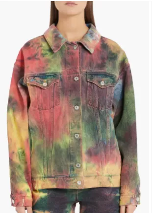 msgm - Dream Tie Dye Jacket