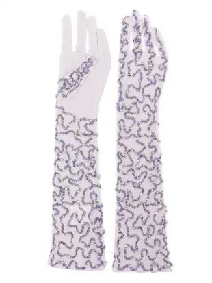 retrofête - Poppy Sequinned Gloves