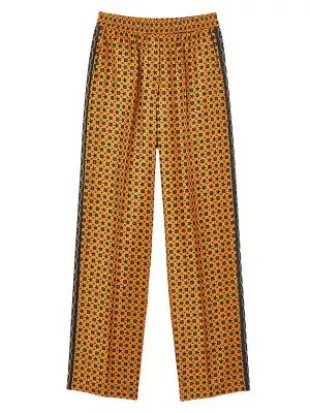 Sandro - Printed Satin Pants