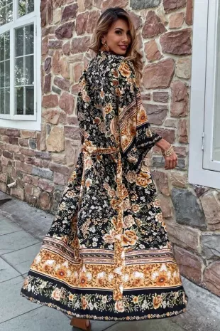 wild rose - Boho Boho Robe