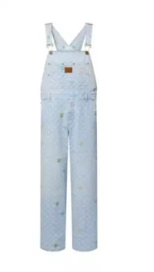 Louis Vuitton - by Tyler, the Creator Monogram Denim Dungarees Washed ...