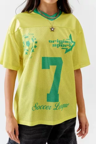 Urban Outfitters - Number 7 Soccer Jersey Top