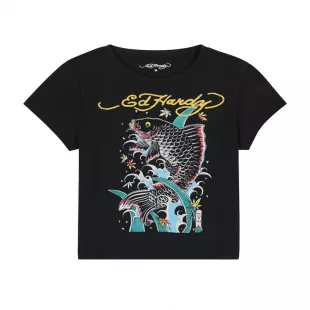 Ed Hardy - Koi Splash Baby Tee