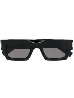 Saint Laurent Eyewear - SL 572 Logo Sunglasses