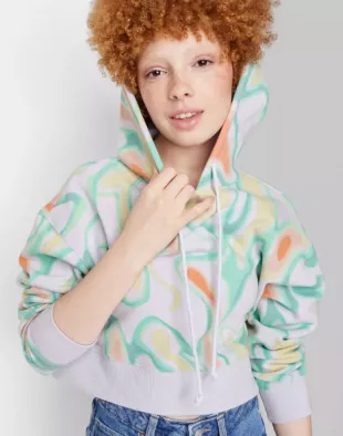 Wild Fable™ - Cropped Hooded Sweatshirt