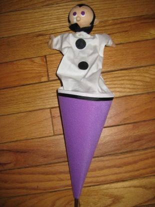 Cone Puppet in Purple Rain - Prince (1984)