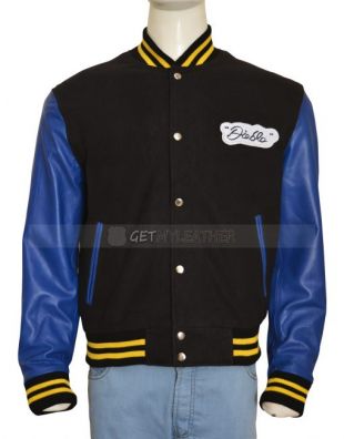 Get My Leather - SUICIDE SQUAD EL DIABLO VARSITY JACKET