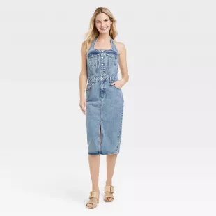 Universal Thread - Denim Midi Dress