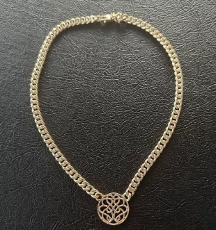 The Hope Knot - 14KT Gold Necklace With Centre Hope-Knot Pendant