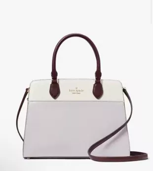 Kate Spade - Madison Colorblock Saffiano Leather Medium Satchel Lilac ...