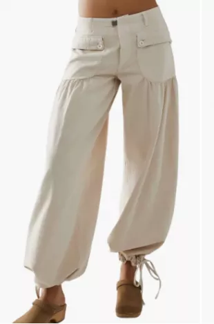 Free People - Drawstring Jeans