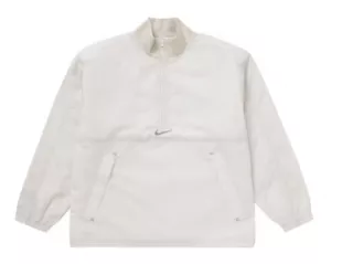 Supreme - Nike Ripstop Pullover White