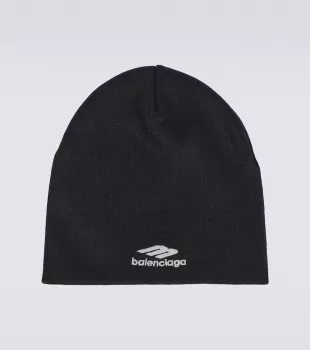 Balenciaga - 3B Sports Icon Ribbed-Knit Beanie