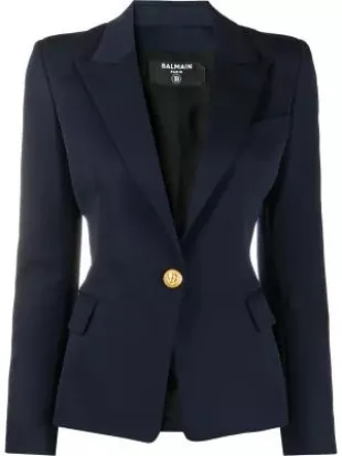 Balmain - Button Front Blazer