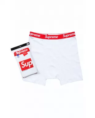 Supreme - Hanes Boxer White
