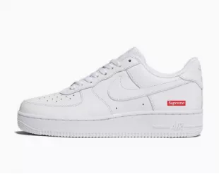 Nike - Nike Air Force 1 Low X Supreme Box Logo White