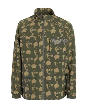 Puma - x Pleasures Olive Green Camo Jacket