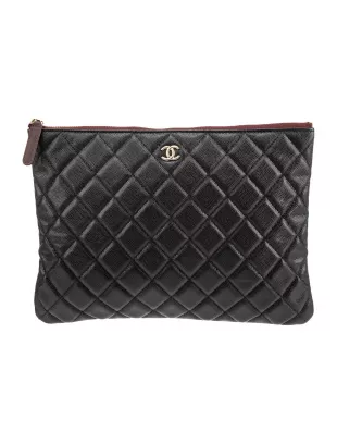 Chanel - Medium Quilted O-Case