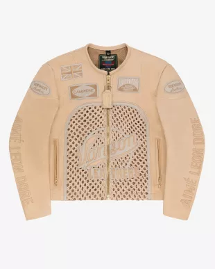 Aimé Leon Dore - ALD / Vanson Raffia Leather Jacket