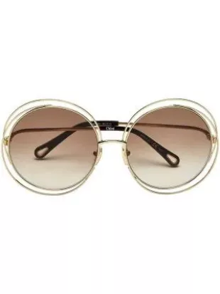 chloe eyewear - Round-Frame Sunglasses