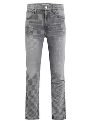 Hudson Jeans - Men's Walker Kick Flare Check Jeans
