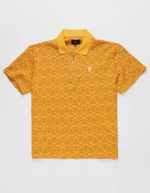 HUF Paradox - Zip Polo Shirt
