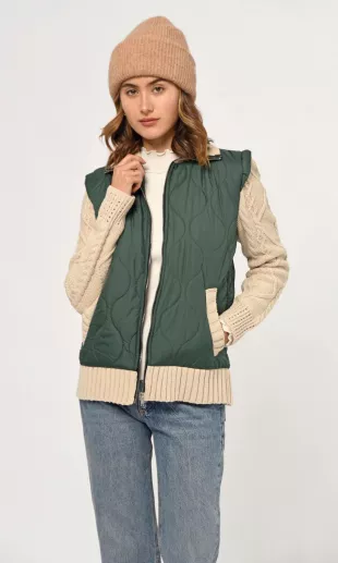 Illie and Co - Bronson Quilted Sweater Jacket