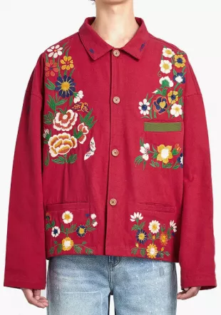 profound - Embroidered Shirt Jacket