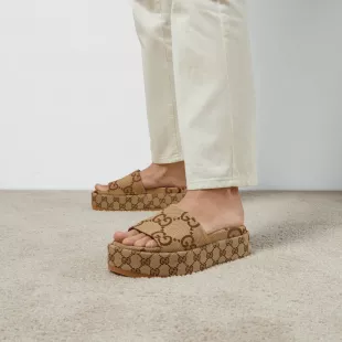 Gucci - Platform Slide Sandal