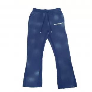 Retrovert - Midnight Blue Flared Sweatpants