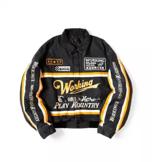 kapital - Kapital Kountry Chino Ad Racing Drizzler Jacket