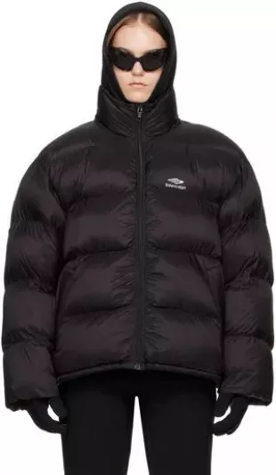 Chanel - Chanel 1980s Standing Collar Puffy Jacket