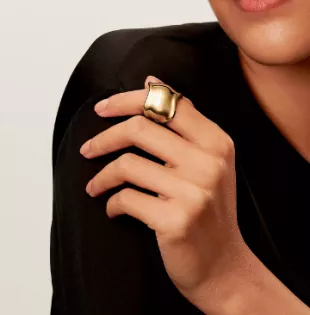 Tiffany & Co. - Elsa Peretti Bone Ring In Yellow Gold