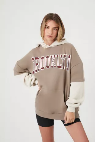 Forever 21 - Brooklyn Combo Hoodie