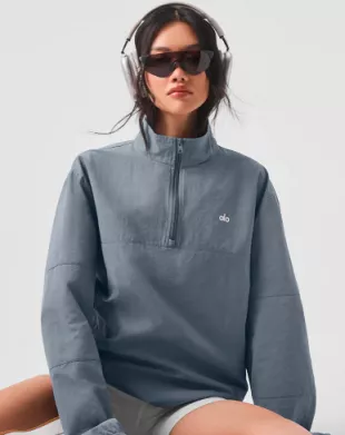 Alo Yoga - Lightweight Takeaway Track Pullover