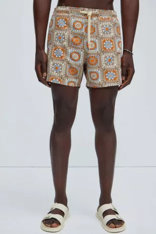 Fashion Nova - Print Swim Trunk