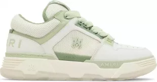 Amiri - White & Light Green MA 1 Sneakers