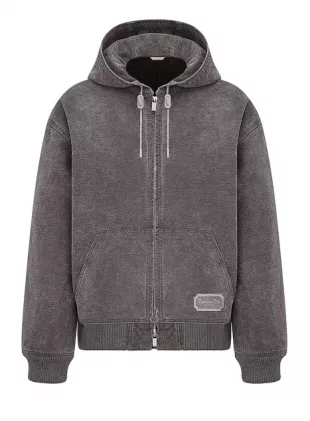 Dior - Dark Grey Workwear Jacket