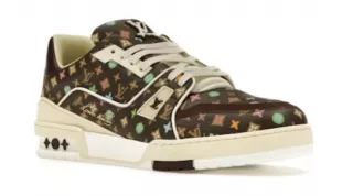 Louis Vuitton - x Tyler The Creator Brown LV Trainer Sneakers